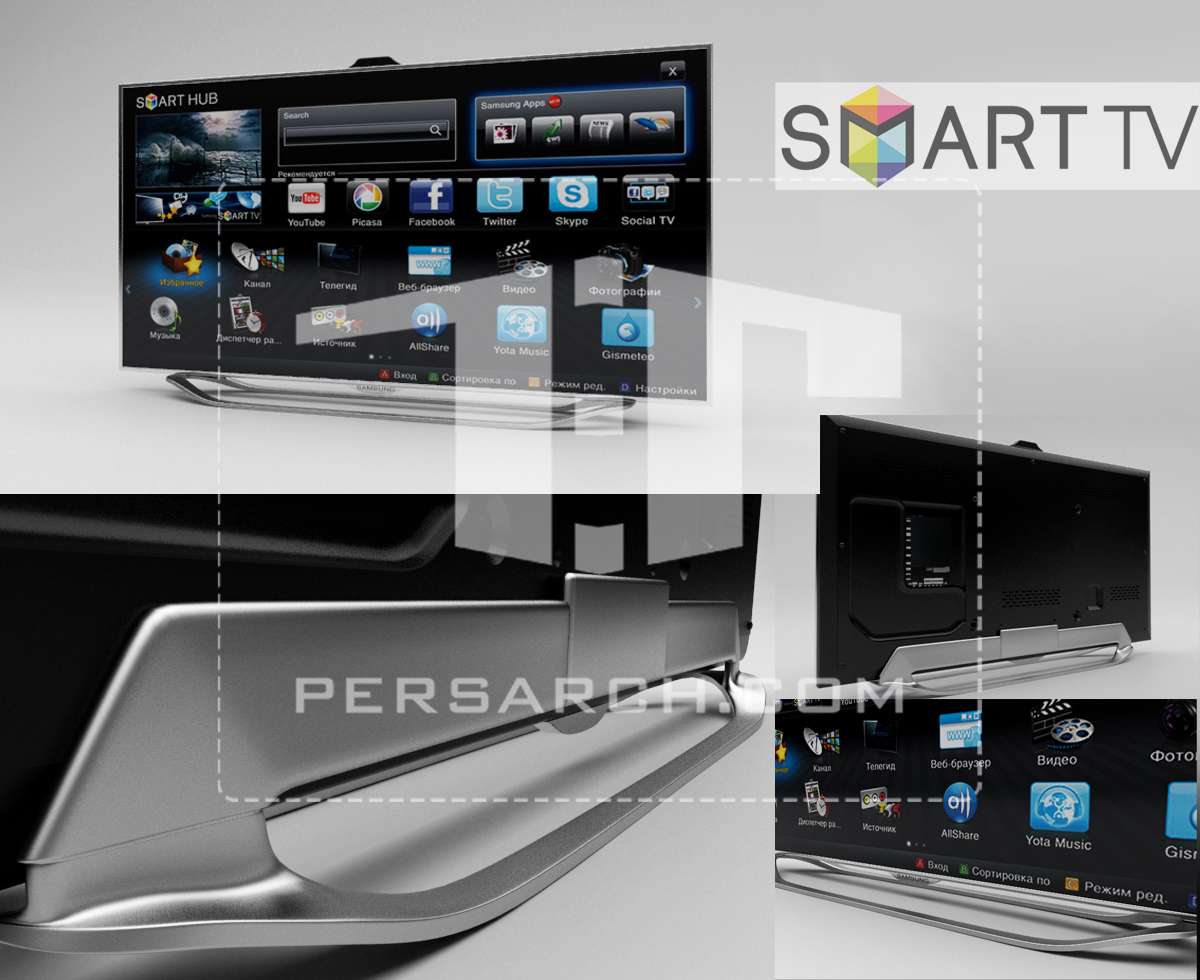 دانلود آبجکت تلویزیون برای 3dmax - ویری - کرونا